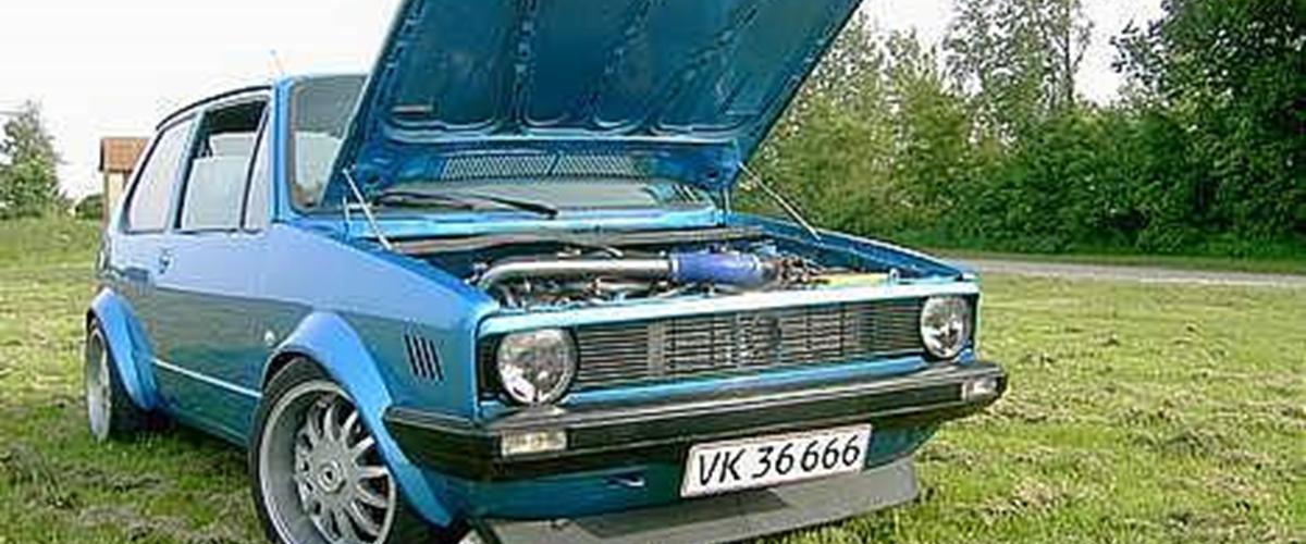 VW Golf 1 GTI Turbo - 1981 - Tidligere biler: Golf ...