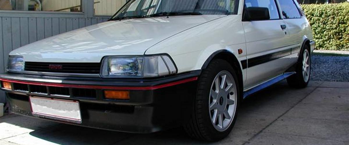 Toyota Corolla Gt Twin cam 16 - 1987 - Jeg har arbejdet på bilen i e...