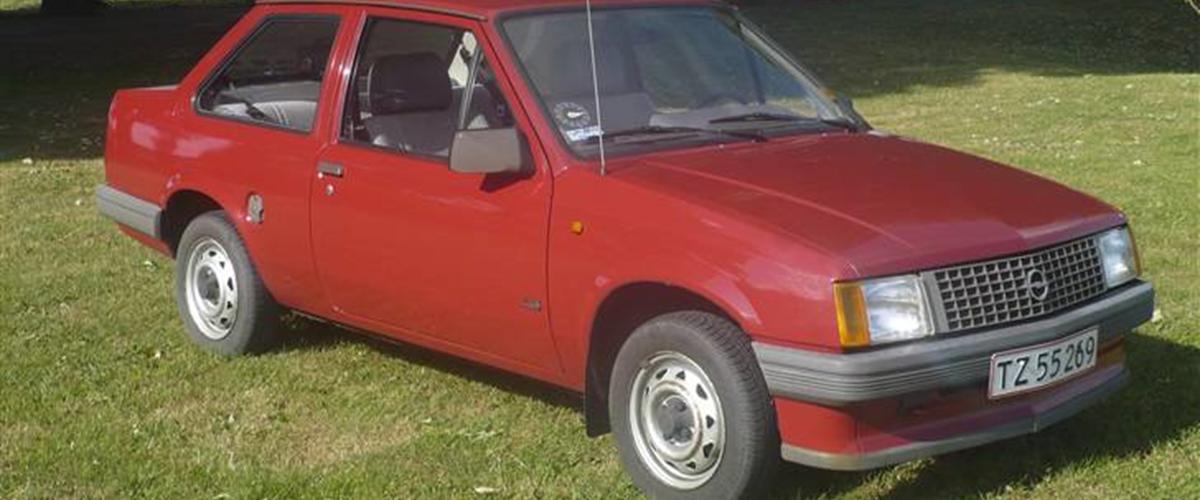 Opel Corsa A TR - 1987 - Så er der lige lidt historie ...