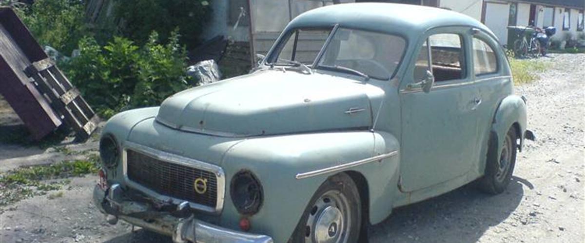 Volvo Pv 444 b16 - 1956 - En gammel bil med samme årgan...