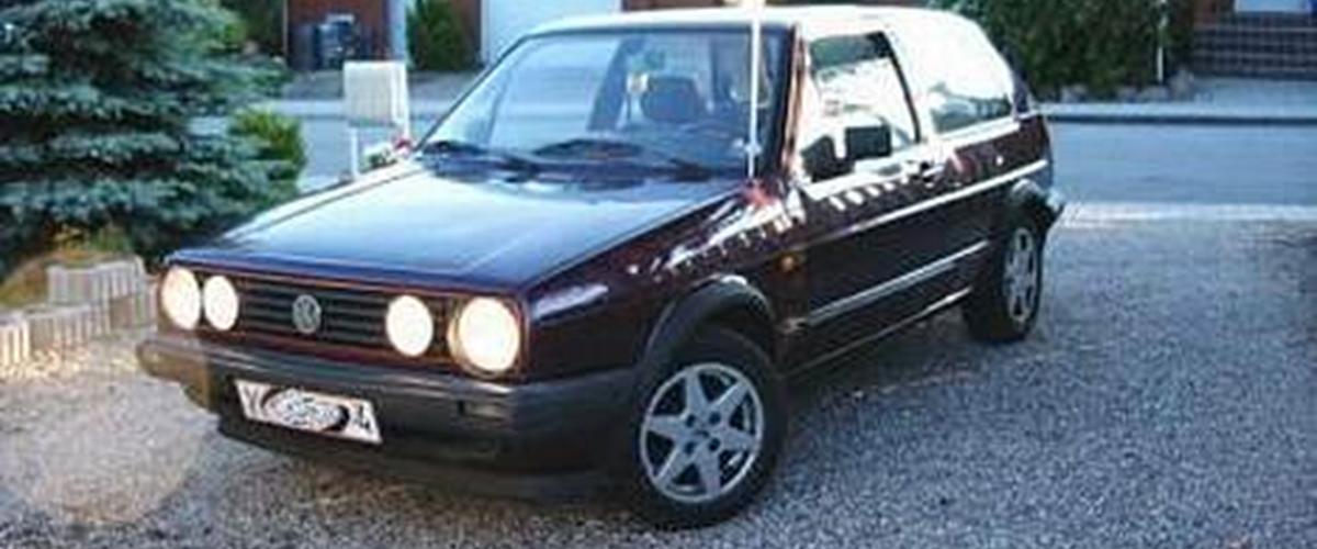 VW Golf 2 RIP - 1985 - Bilen kunne desværre ikke mer...