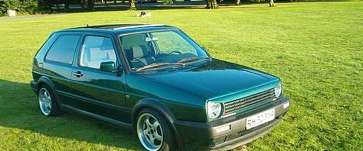 VW golf 2 1.8 gl "solgt" - 1986 - i fremtiden også læderkabine,...