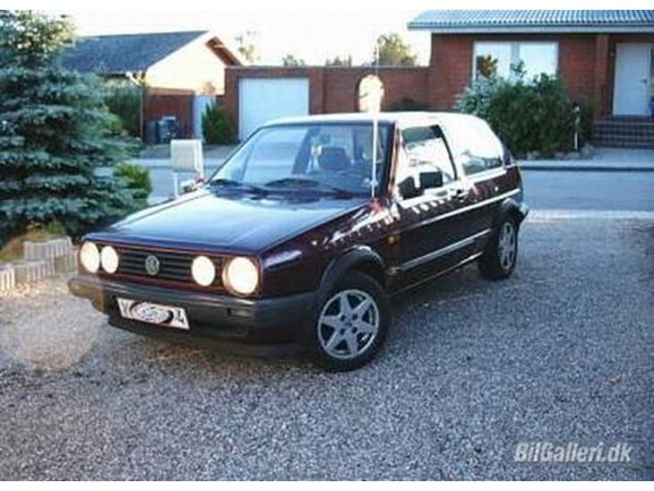VW Golf 2 RIP - 1985 - Bilen kunne desværre ikke mer...