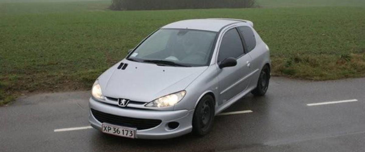 Peugeot 206 GT - 2000 - Dette er en GT selv om den fø...