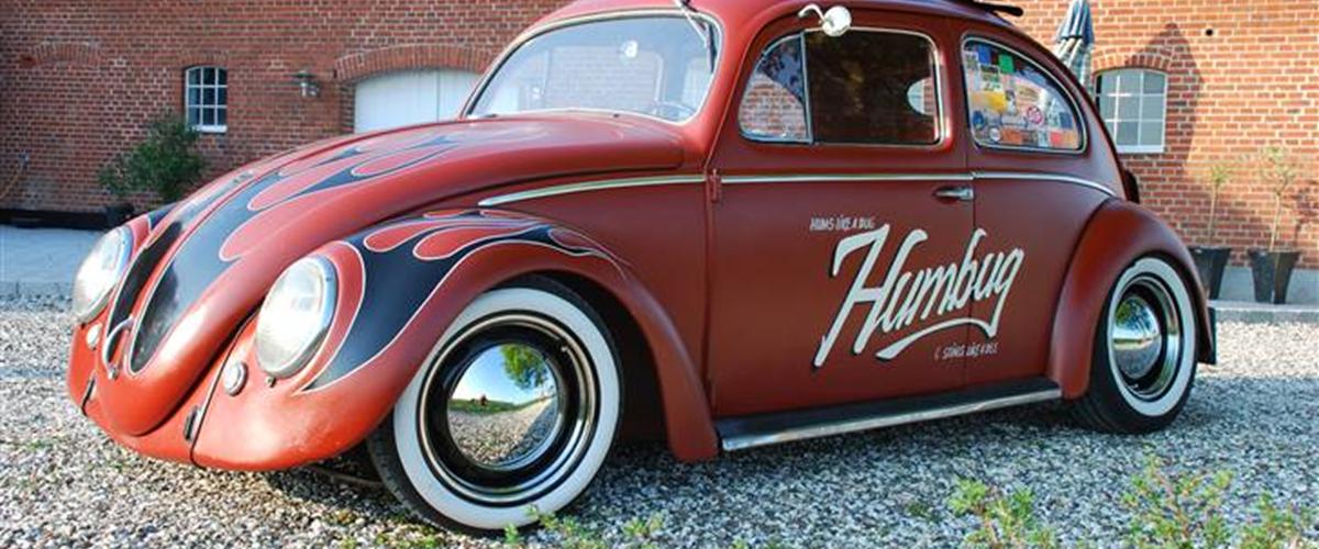 VW 57 " HumBug " - solgt - 1957 - bilen er nysynet og kører rig...