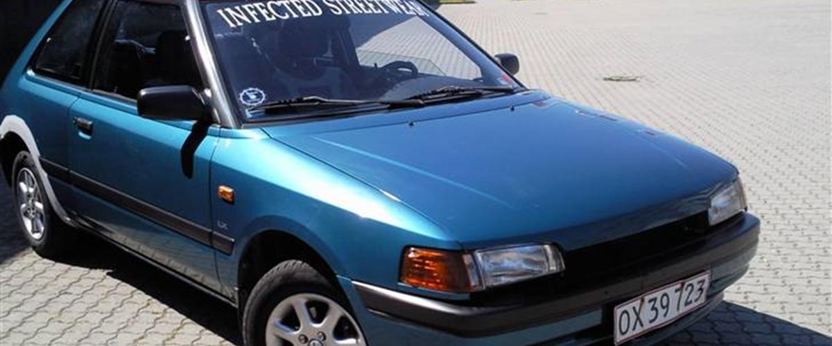 Mazda 323 BG - 1992 - Der har været lidt rust i beg...
