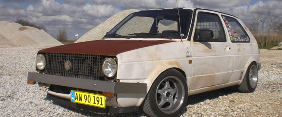 Vw Golf 2 Rat Look 1991 Bilen Køre Som En Drøm 195