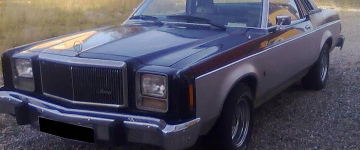 Amerikaner Ford Mercury Monarch - 1980 - bilen skal males.. med flere...