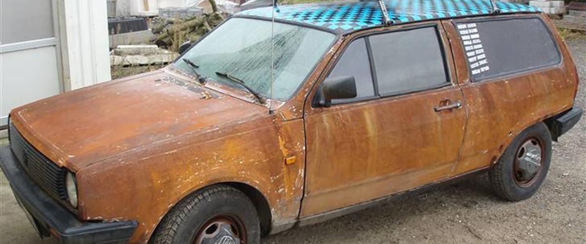 VW polo-RAT-LOOK - 1983 - Min vinterbil....Alting virke...