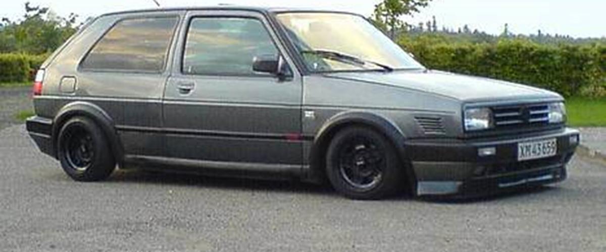 VW Golf 2 GTI 8v - 1984 - -=Nysynet D.4/4-05 -=Nr. pl...