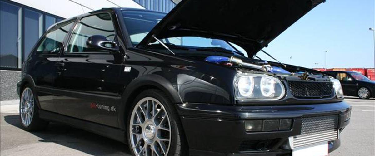 VW Golf VR6 HGP Turbo - 1992 - Bilen er bygget at JVK-Tuning...