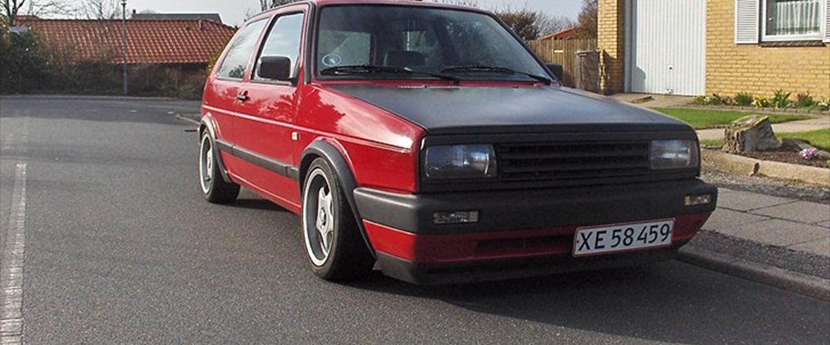 VW Golf 2 Aut. - 1989 - Bilen er en projekt bil som s...