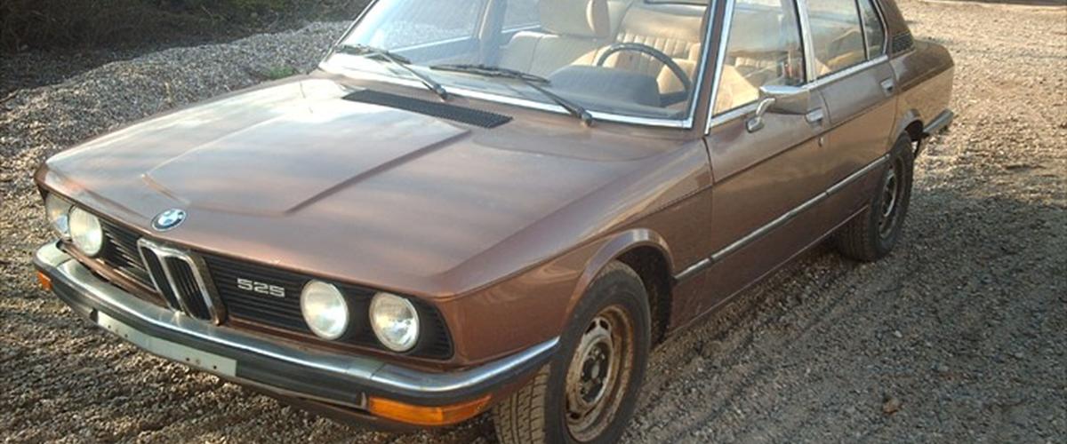 BMW E12 535i - 1975 - bilen er en, en ejeres, tyske...