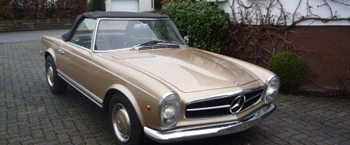 Mercedes Benz Sl 350 cab - 1965