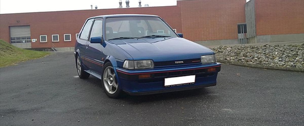 Toyota Corolla AE82 GT - 1986 - - Motoren er helt standart de...