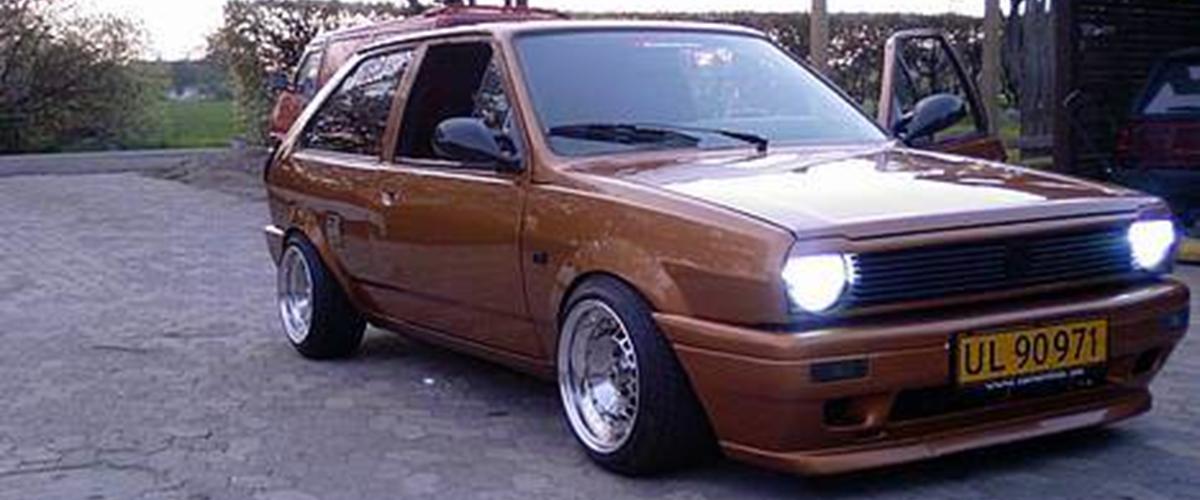 VW Polo G40 (Turbo) - 1988 - Bilen er lakeret i farven saf...