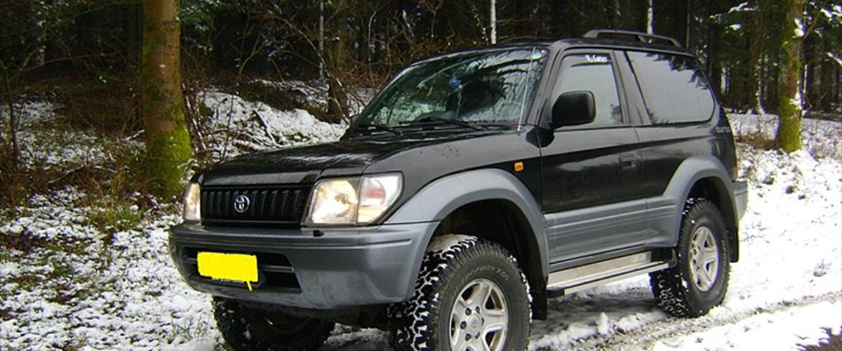 Toyota landcruiser gx 90 - 1999 - første gang jeg har 4x4 1...