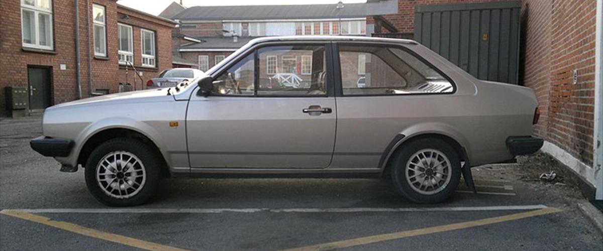 VW Polo classic C - 1983 - bilen har været undervognsbeh...