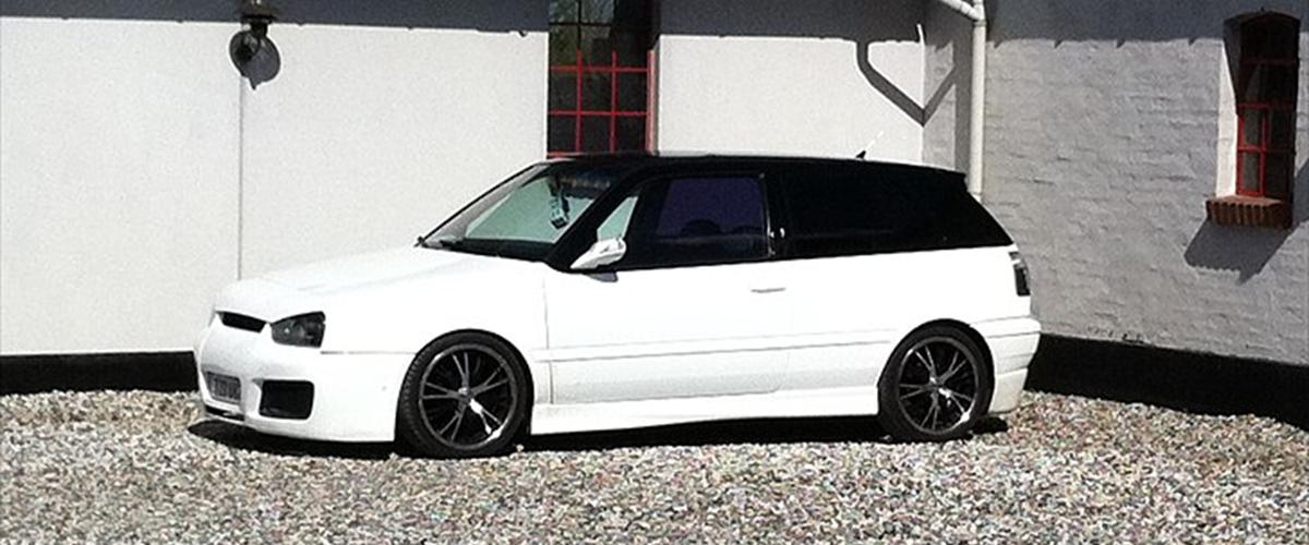 VW Golf 3 Black/White - 1994 - Bilen er lavet af Golf kongen...