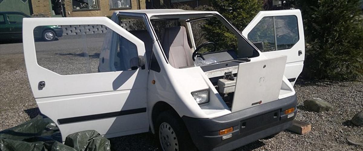 Kewet elbil - 1993 - under renovering. Fandt den p...