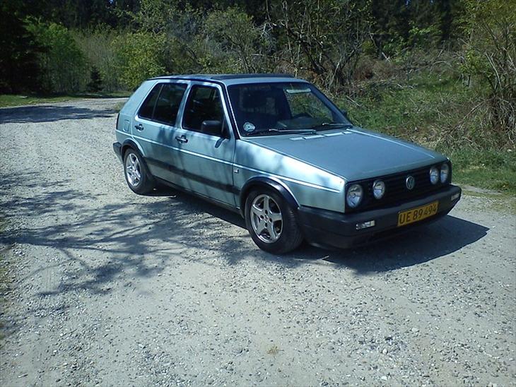 VW Golf 2 GTD van - 1991 - gule plader Import 2006 God...