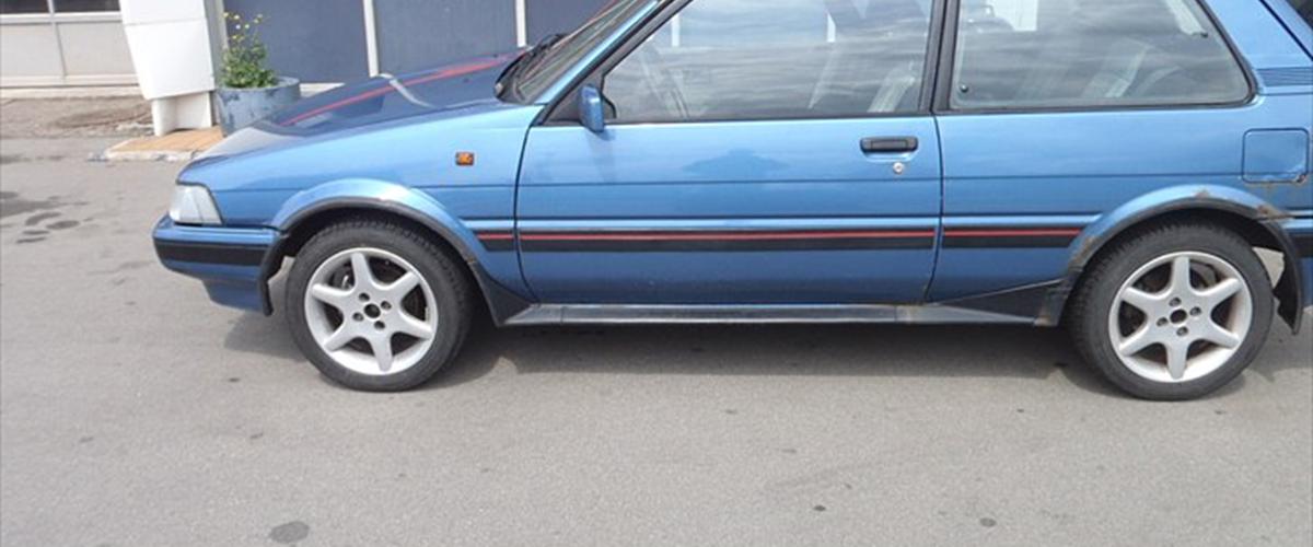 Toyota Corolla GT Twin Cam AE82 - 1986 - Købte bilen uden motor i vint...