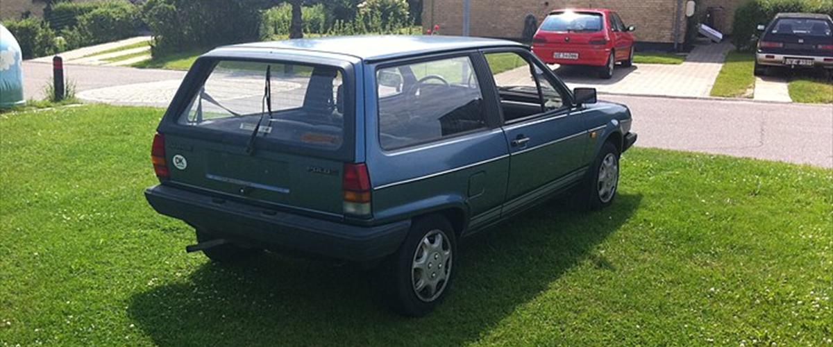 VW polo hit - 1984 - fin gammel dame