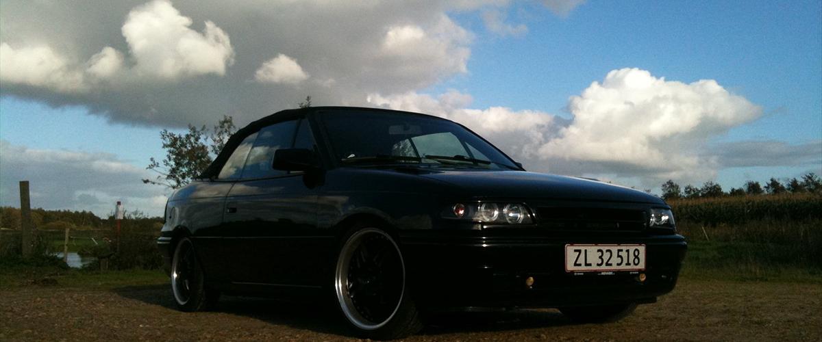 Opel Astra F Cabriolet - 1994 - ingen rust, bilen er nymalet...