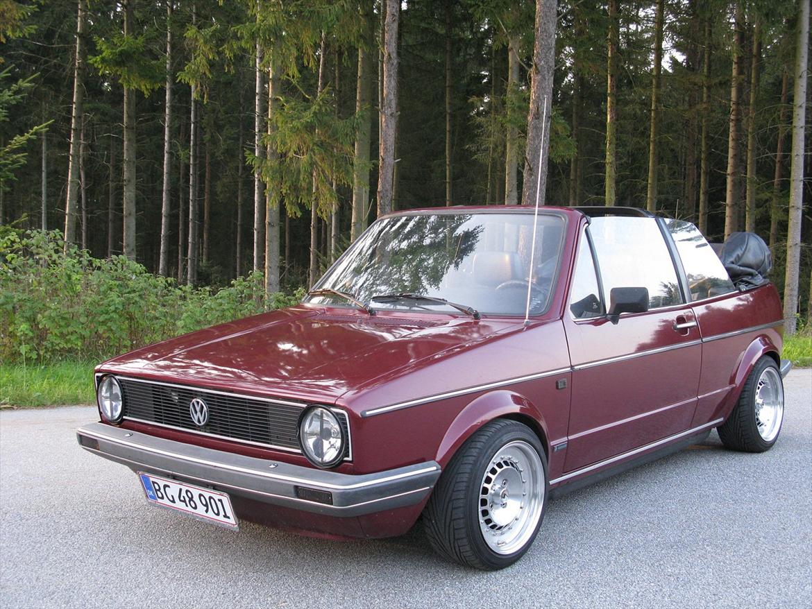 VW Golf 1 Cabriolet Gls - Billeder af biler - Uploaded af f-k street ...