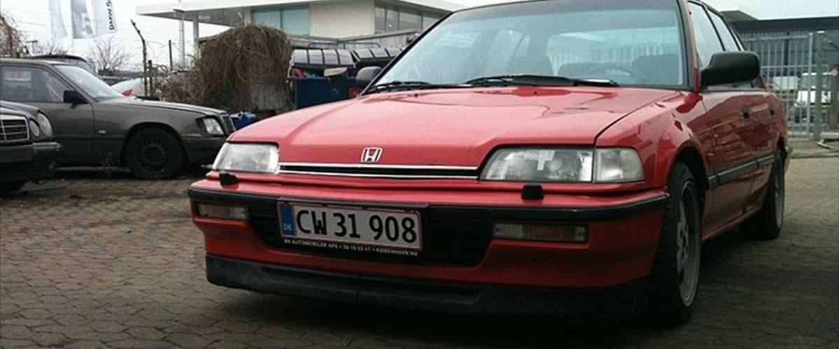 Honda Civic MK IV ED4 1,6 16v Sedan - 1991 - Lækker vogn til mig, konen ...