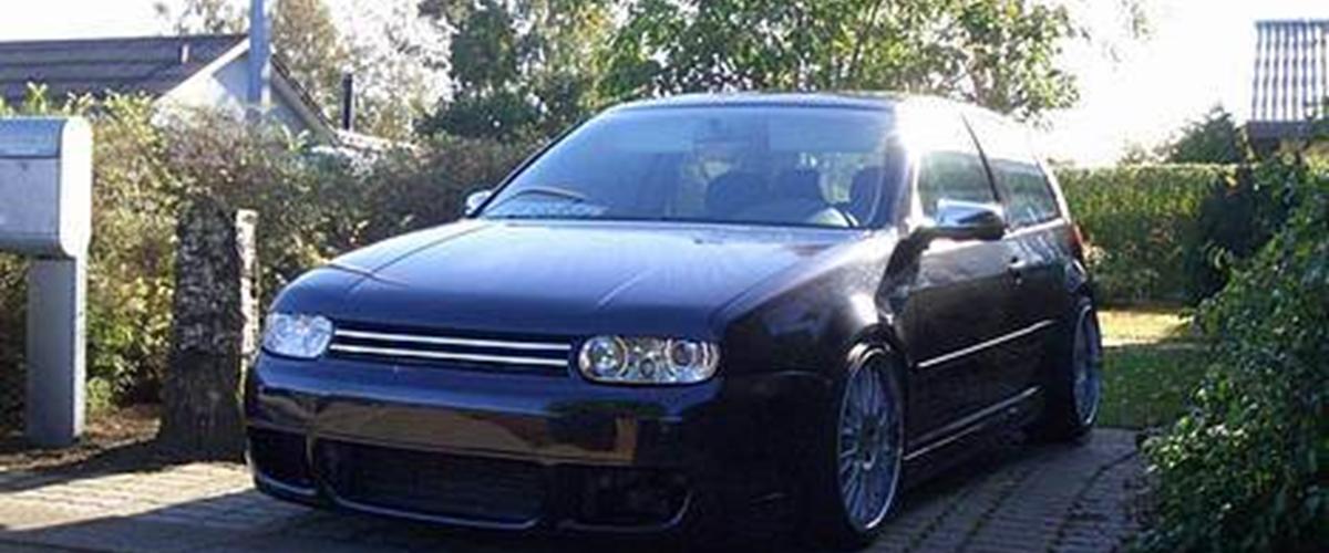 VW Golf TDi Highline - 1998 - ALT på bilen er lavet af mig ...