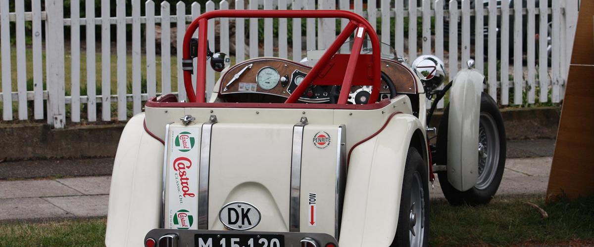 MG TC - Racer - 1946 - Dette er en bil jeg har fået ...