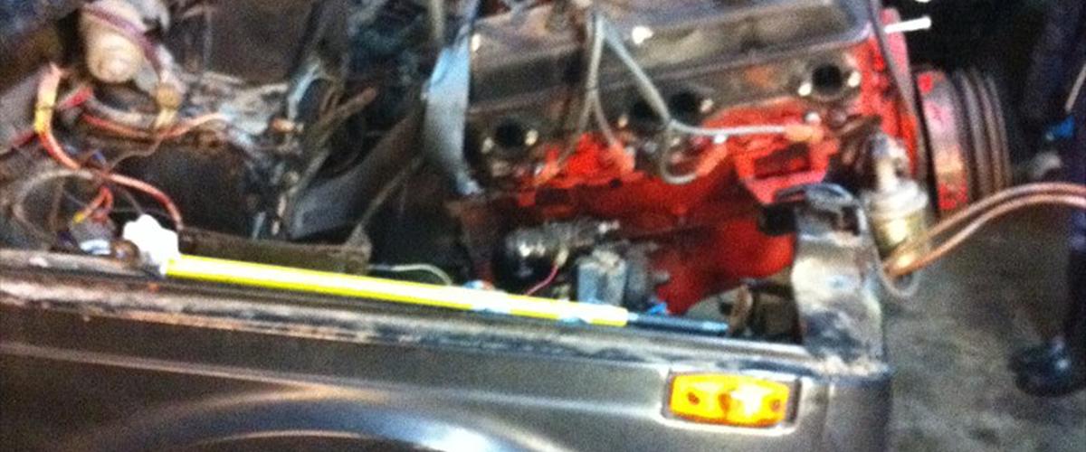 Lada Niva V8 - 1989 - Bilen bliver bygget til at kø...