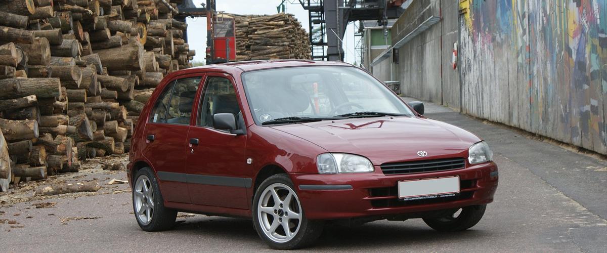 Toyota Starlet 1.3 16v SOLGT - 1997 - Har endelig fået mig en starl...