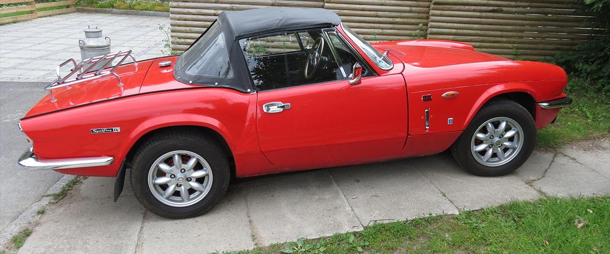 Triumph Spitfire MK IV 1500 - 1971 - Nu er det min tredje Spitfire...