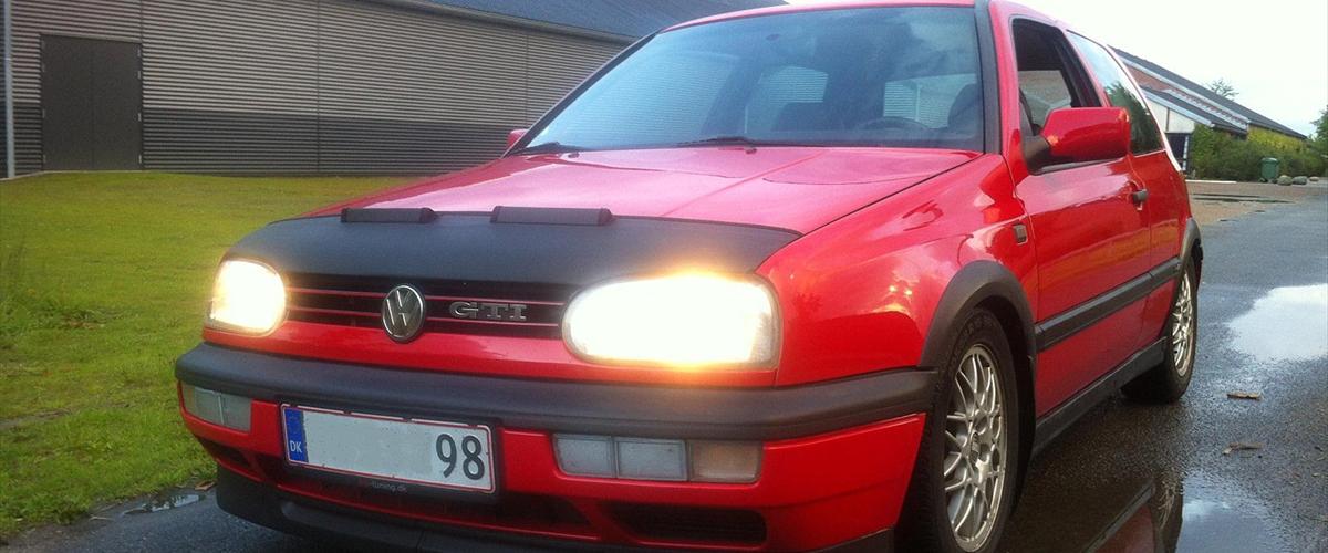 VW Golf 3 2,0 GTI Color Concept (trade) - 1995 - Den køre som den skal ...