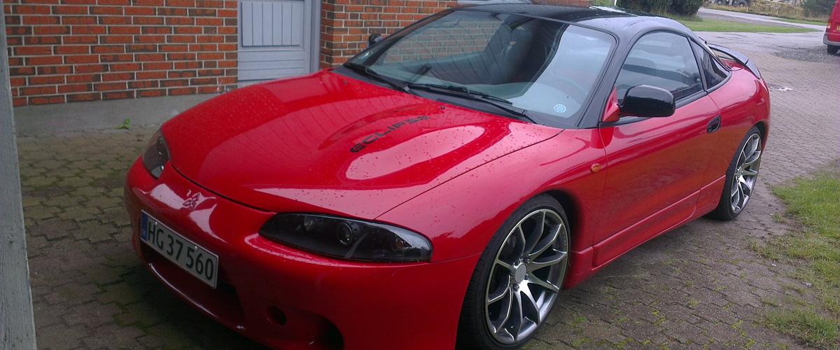 Mitsubishi Eclipse GST - 1996 - Ny Forrude. Nye bærekugler...