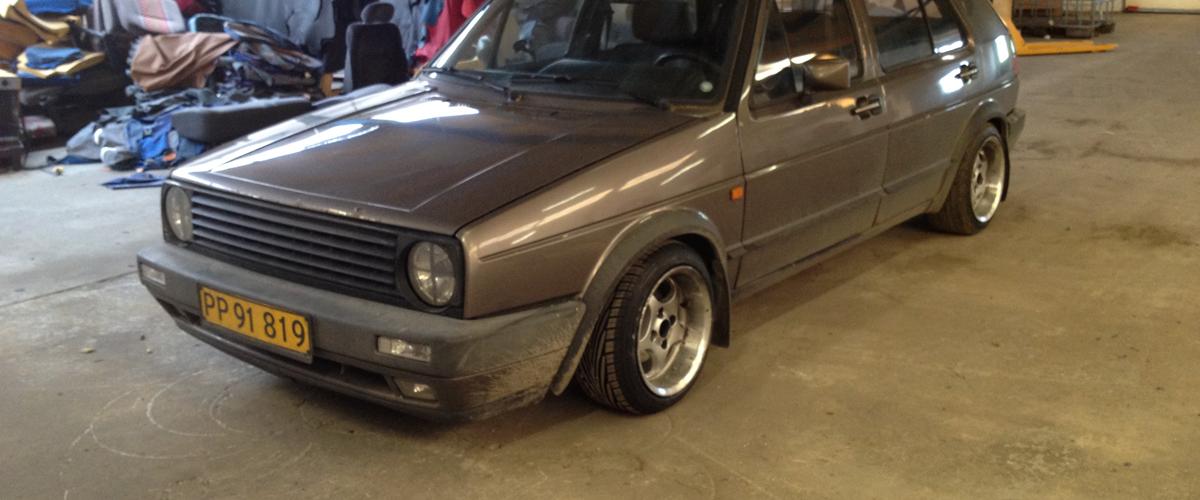 VW Golf 2 GTD - 1985 - Bilen kører kanon, gennemsnit...