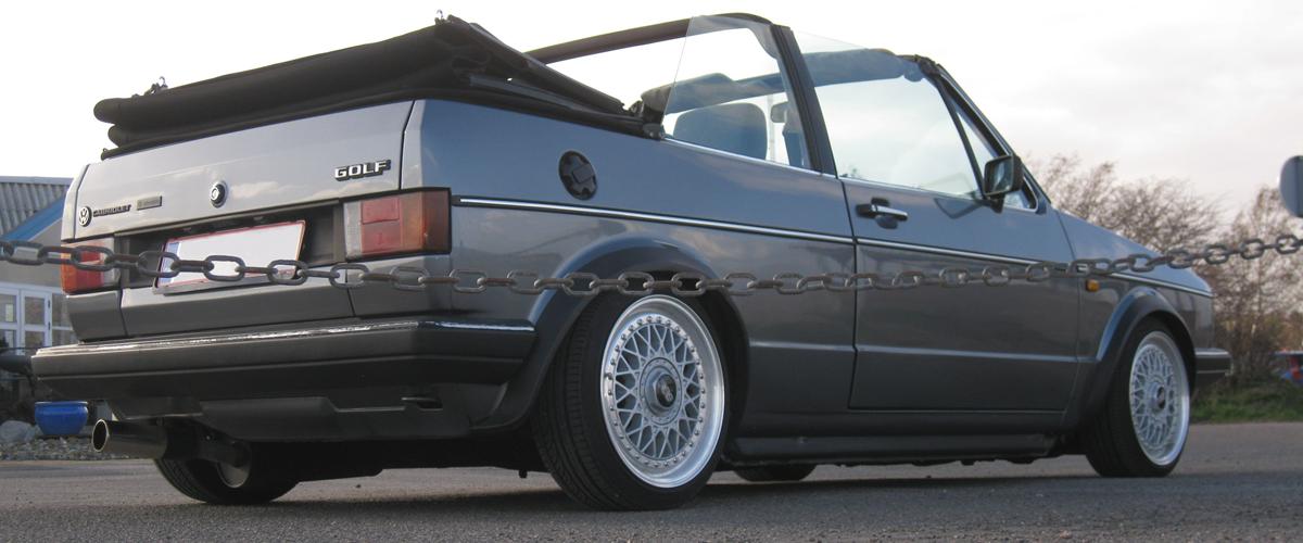VW Golf 1 Cabriolet GTi - 1986