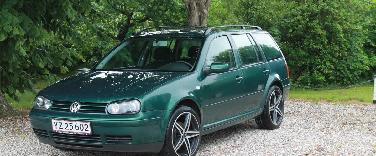 VW Golf 4 Stationcar - 2000 - et lille projekt der skal rød...