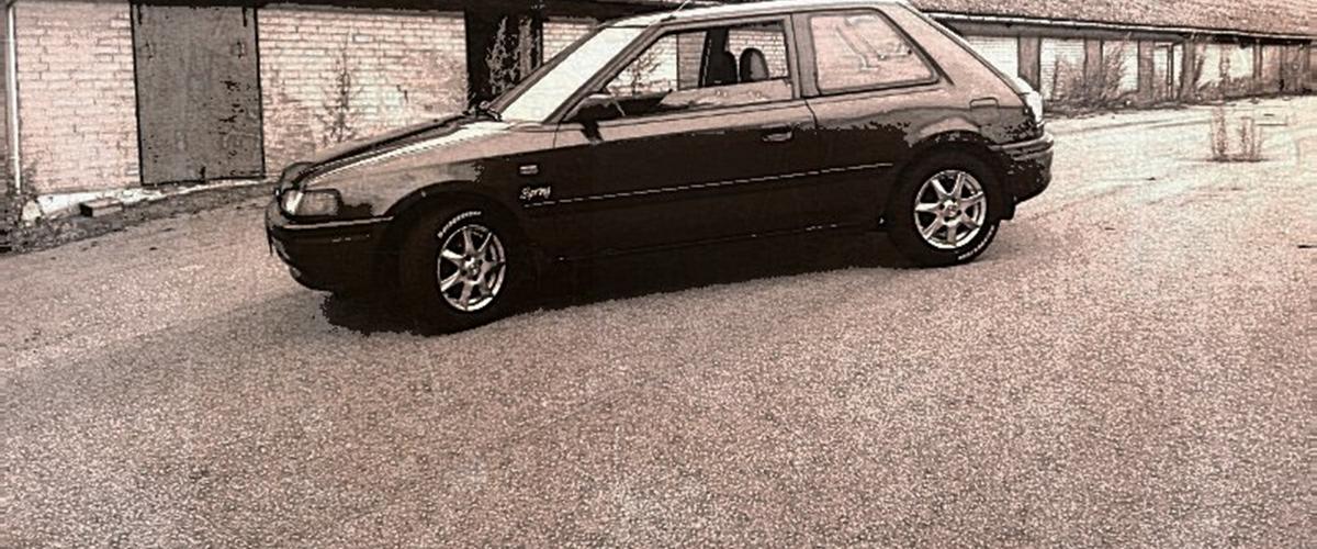 Mazda 323 BG 1,3 16V - 1995 - Førstegangs bil :) Førte re...
