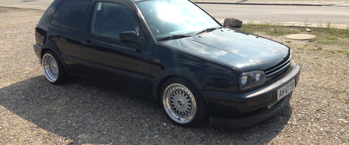 VW Golf 3 VR6 2.8L Turbo - 1992 - Køre kun V Power Benzin :D G...