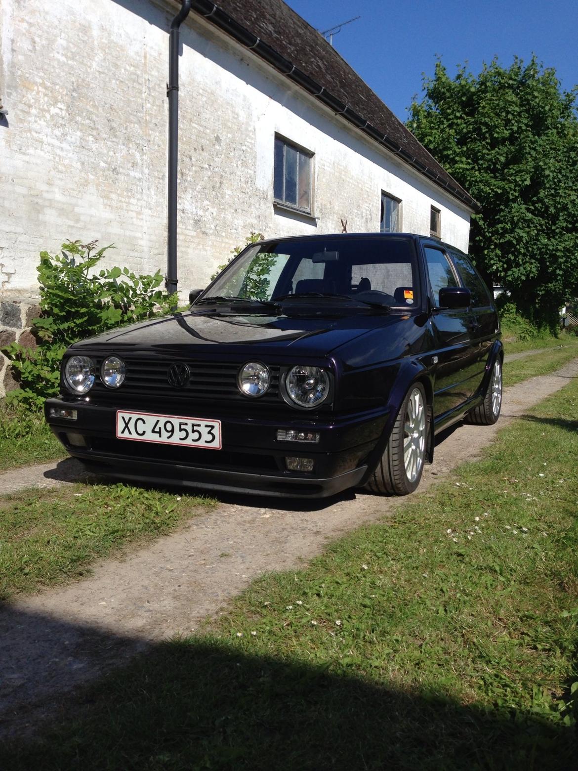 VW Golf 2 gtd fire and ICE - Billeder af biler - Uploaded af daniel b