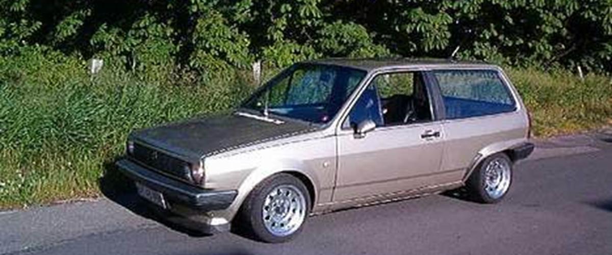 VW polo hit 1.3gt SOLGT. - 1983 - fed vogn køre som en gokart.....