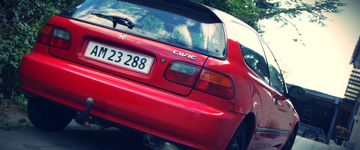 Honda Civic EG Mk V Hatchback - 1993 - Her er min dejlige Civic, tag...