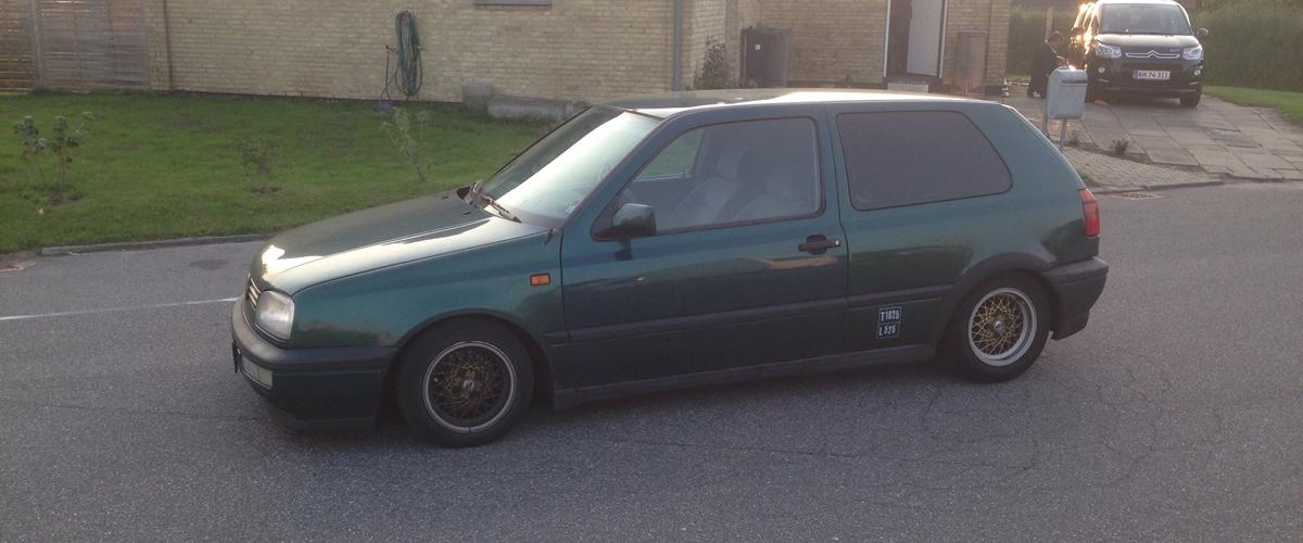 VW Golf 3 TDI - 1994 - Det er ikke verden pæneste bi...