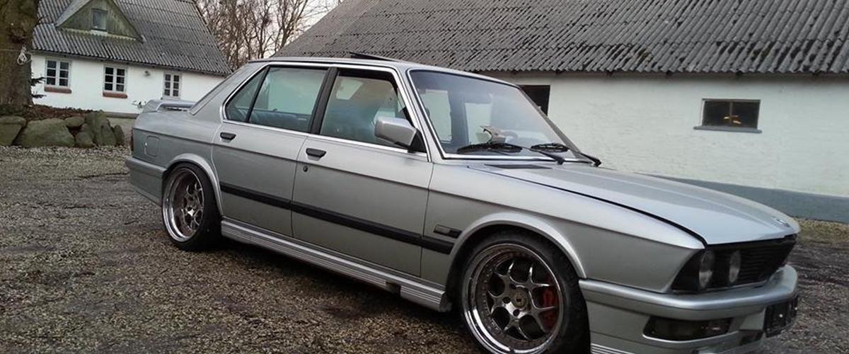 BMW e28 M535i - 1987 - Indkøbt 16/2/08 af en mur mes...