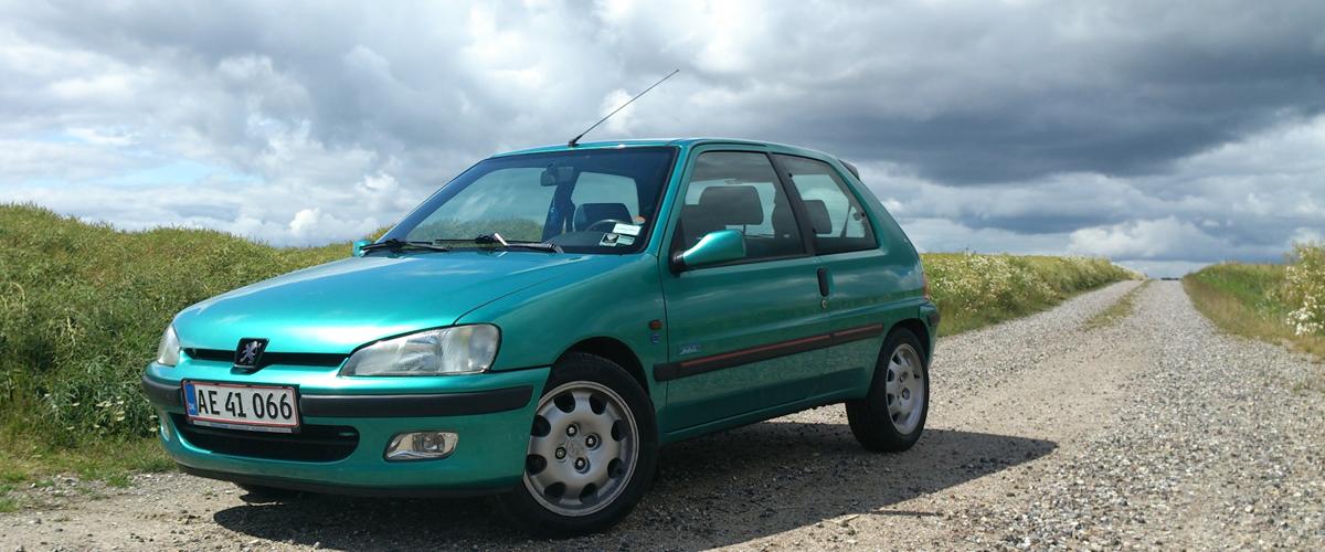Peugeot 106 XR Mistral - 1997 - En god begynder bil. Den står...