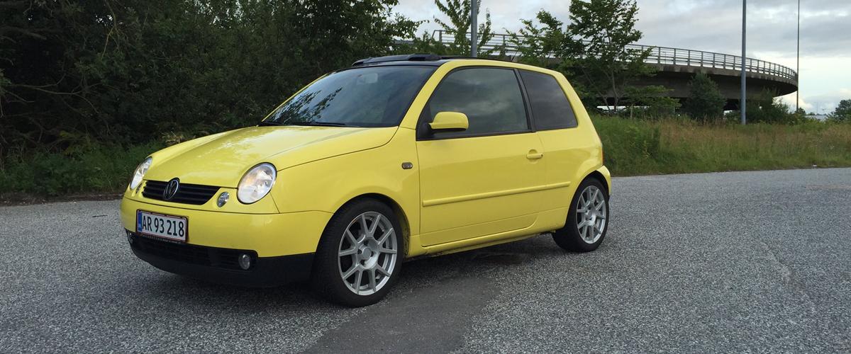 VW Lupo 16v Open Air - 2000 - Har originalt været sort, men...