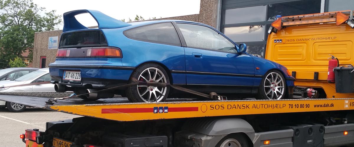 Honda Crx Ee8 1990 Importeret Fra Sverige I 2008